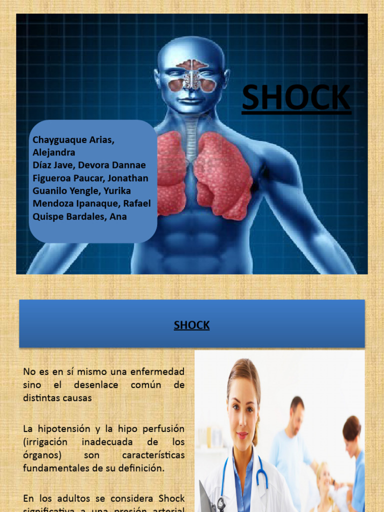 Adulto Shock | PDF | Choque (circulatorio) | Isquemia