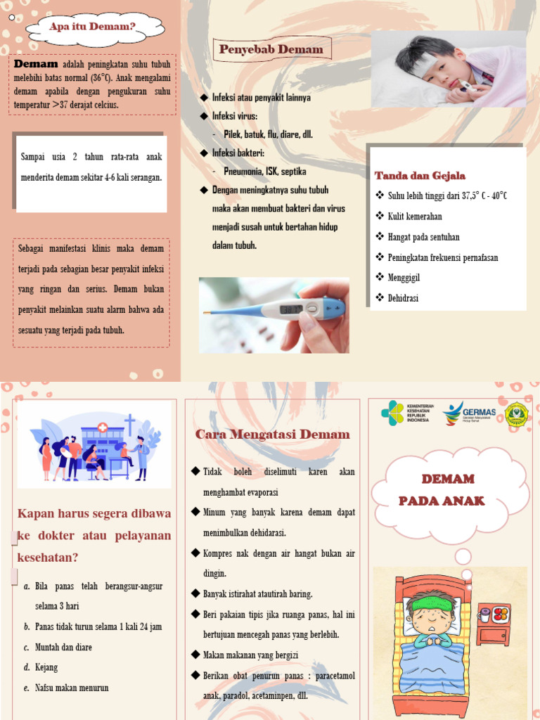 LEAFLET DEMAM Fix | PDF