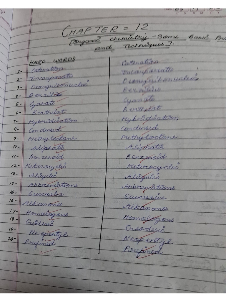 Ch 12 Organic Chemistry | PDF