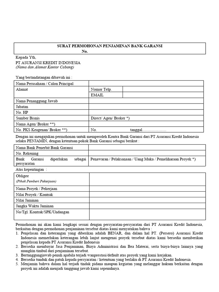 Form 6 - Surat Permohonan KBG Dari Principal | PDF