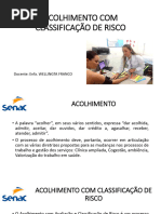 Modelos Triagem Hospitalar | PDF | Doenças e distúrbios | Medicina Clínica