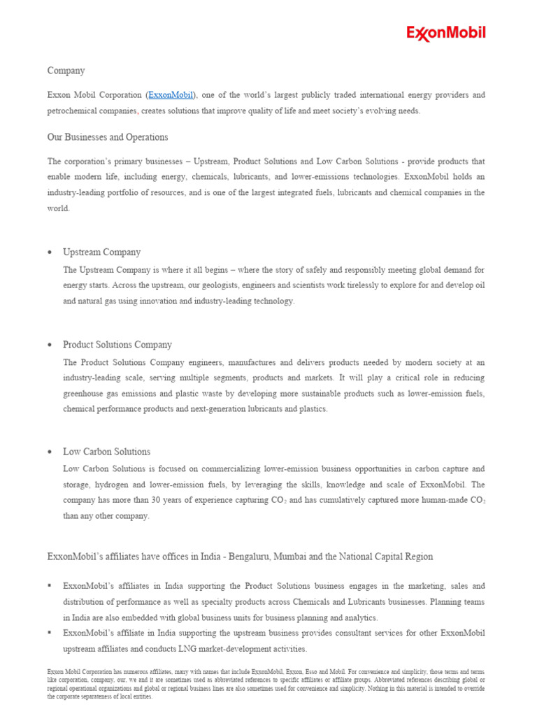 ExxonMobil 2025 Project Management Internship 2024-08!06!173827 Interns ...