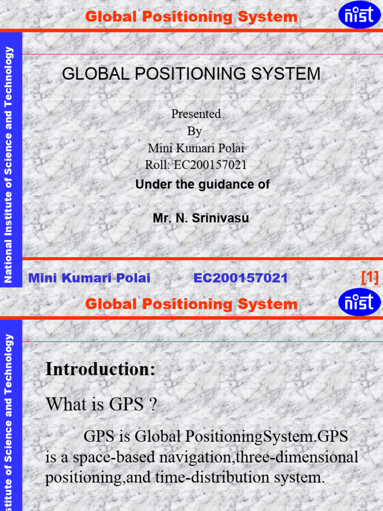 Overview of Global Positioning System | PDF | Global Positioning System | Navigation