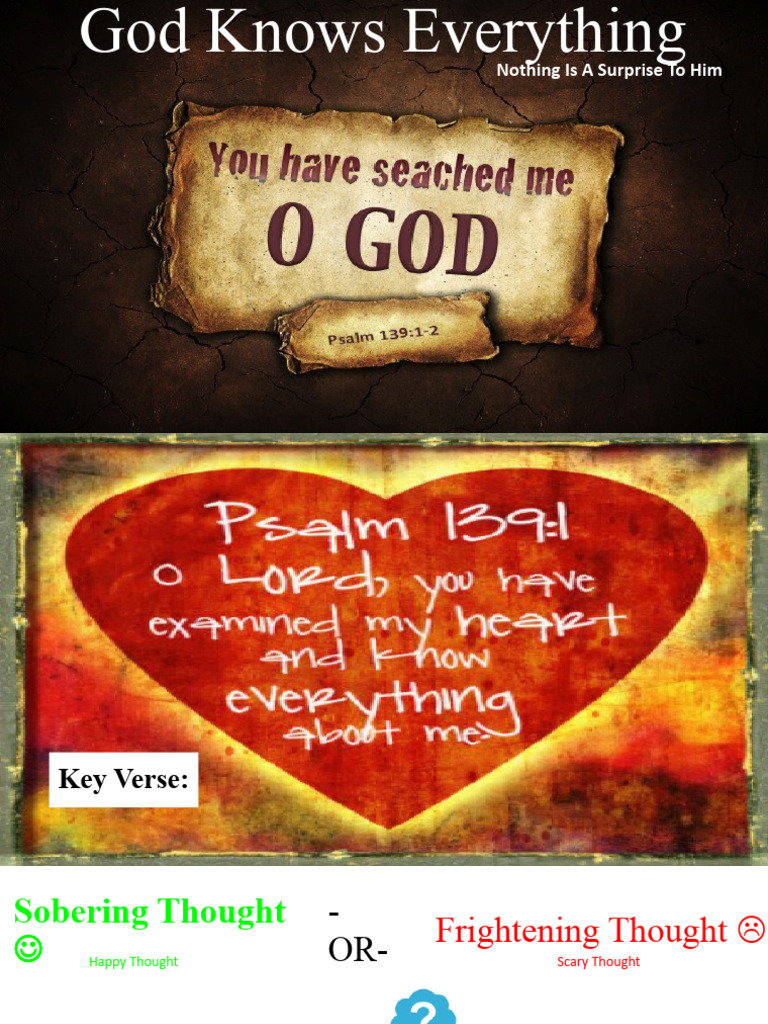 God Knows Everything - 042218 | PDF