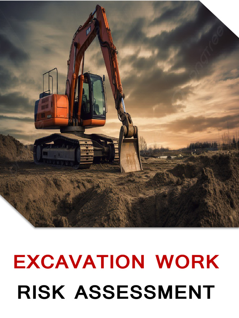 Excavation Risk Assessment | PDF | Personal Protective Equipment | Risk