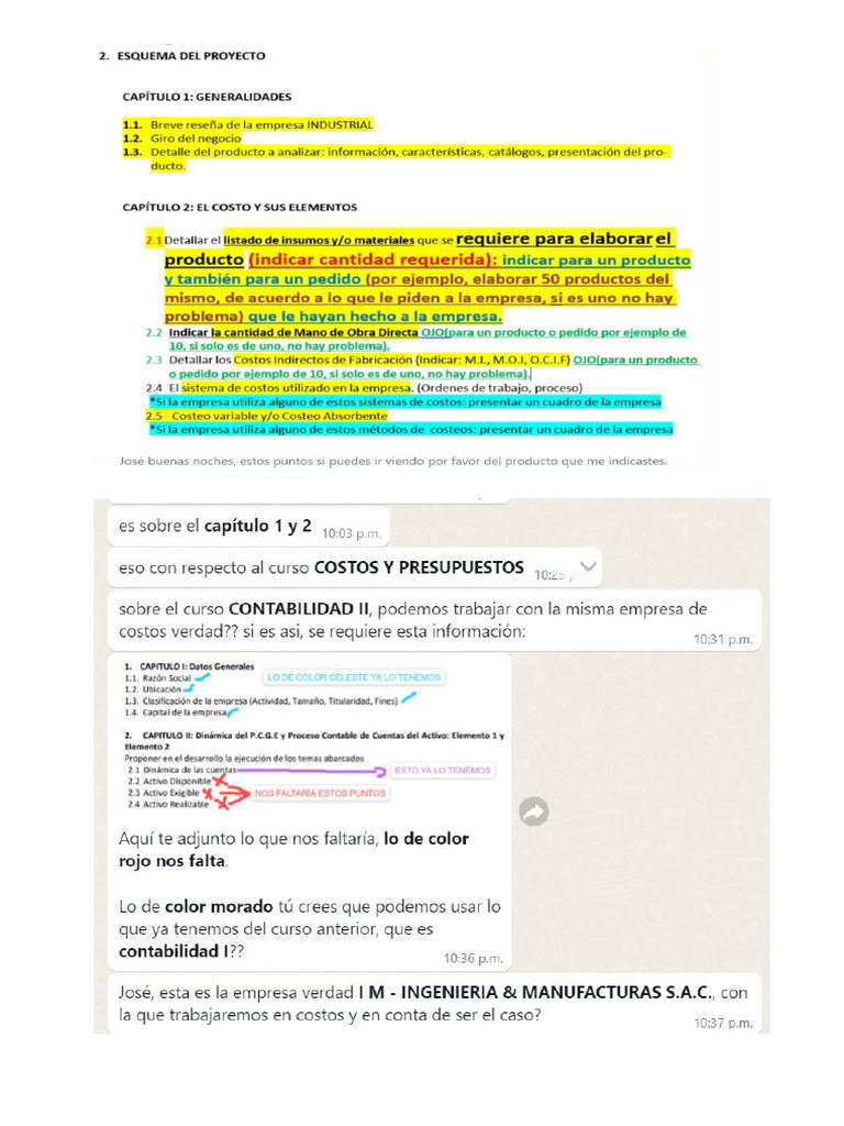 Proyecto Conta II | PDF