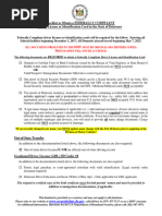 California DMV REAL ID Checklist | PDF | Identity Document | Department ...
