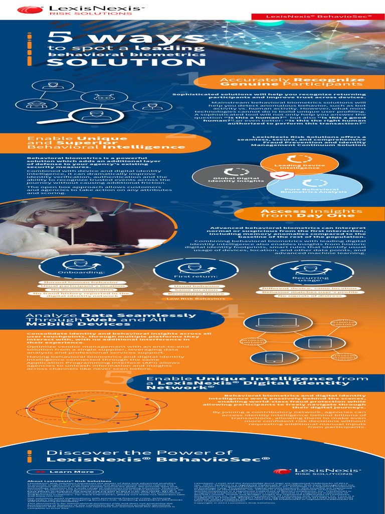 BehavioSec Infographic | PDF | Biometrics | Computer Network
