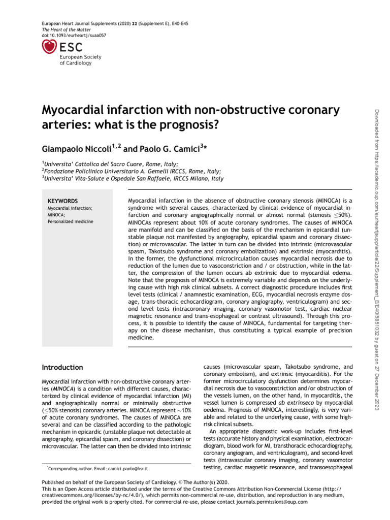 Suaa 057 | PDF | Myocardial Infarction | Atheroma