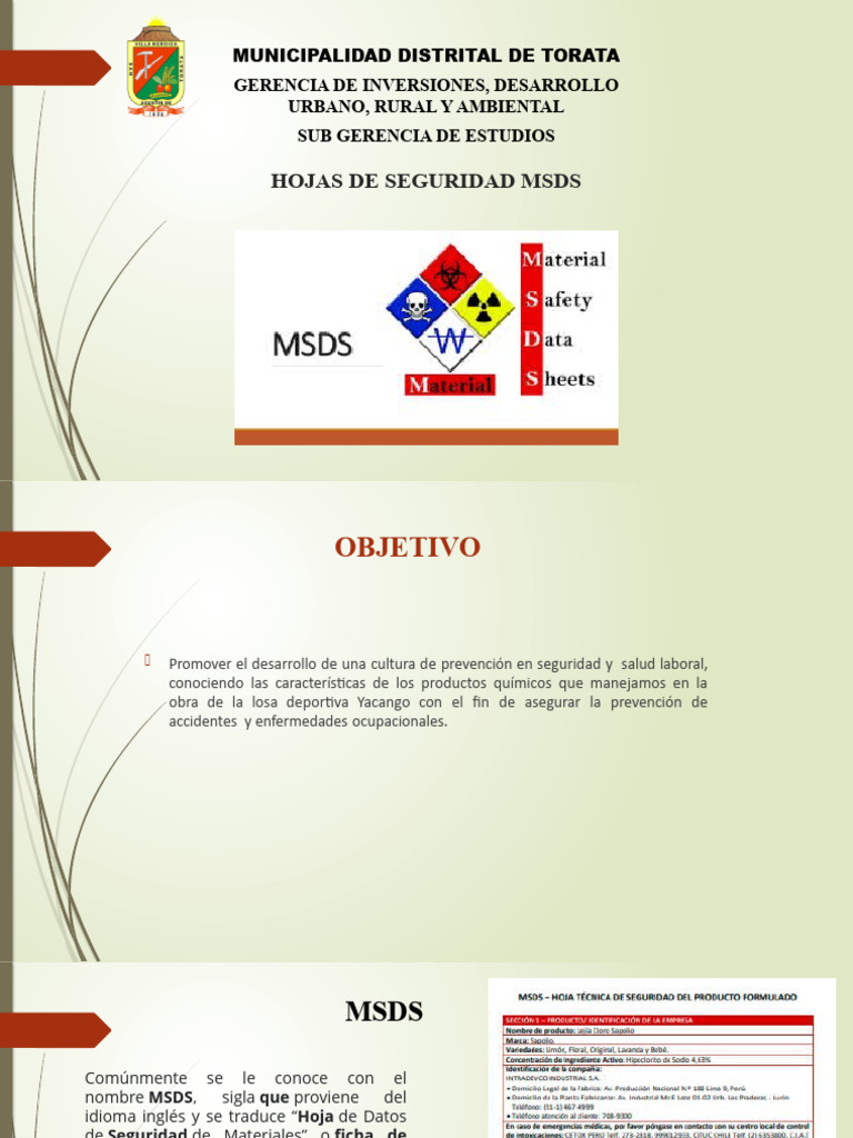 Hojas de Seguridad - MSDS | PDF | Química | Cáncer