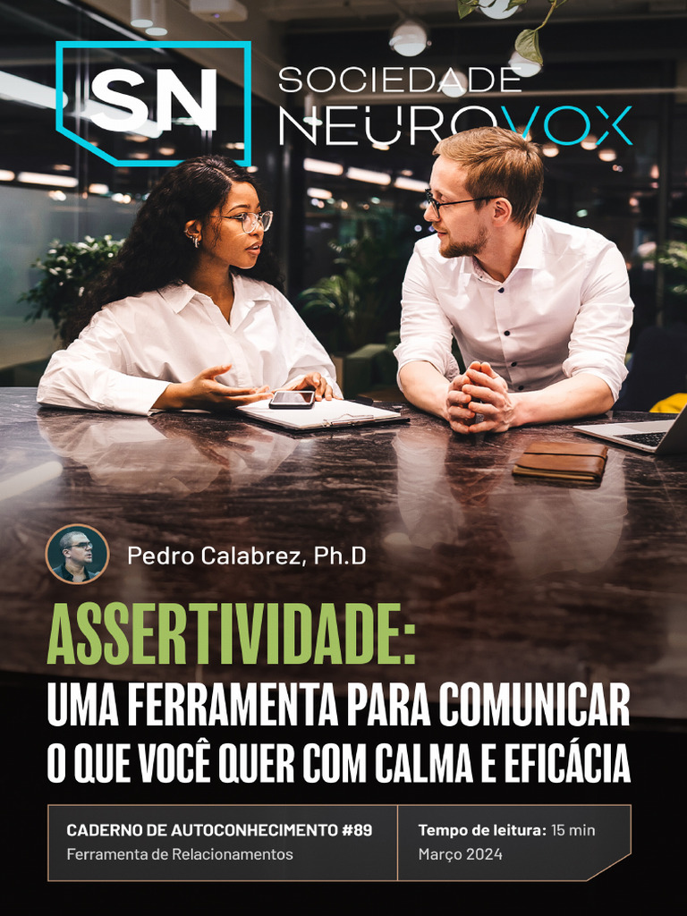 Assertividade Uma Ferramenta para Comunicar o Que Você Quer Com Calma e Eficácia | PDF ...