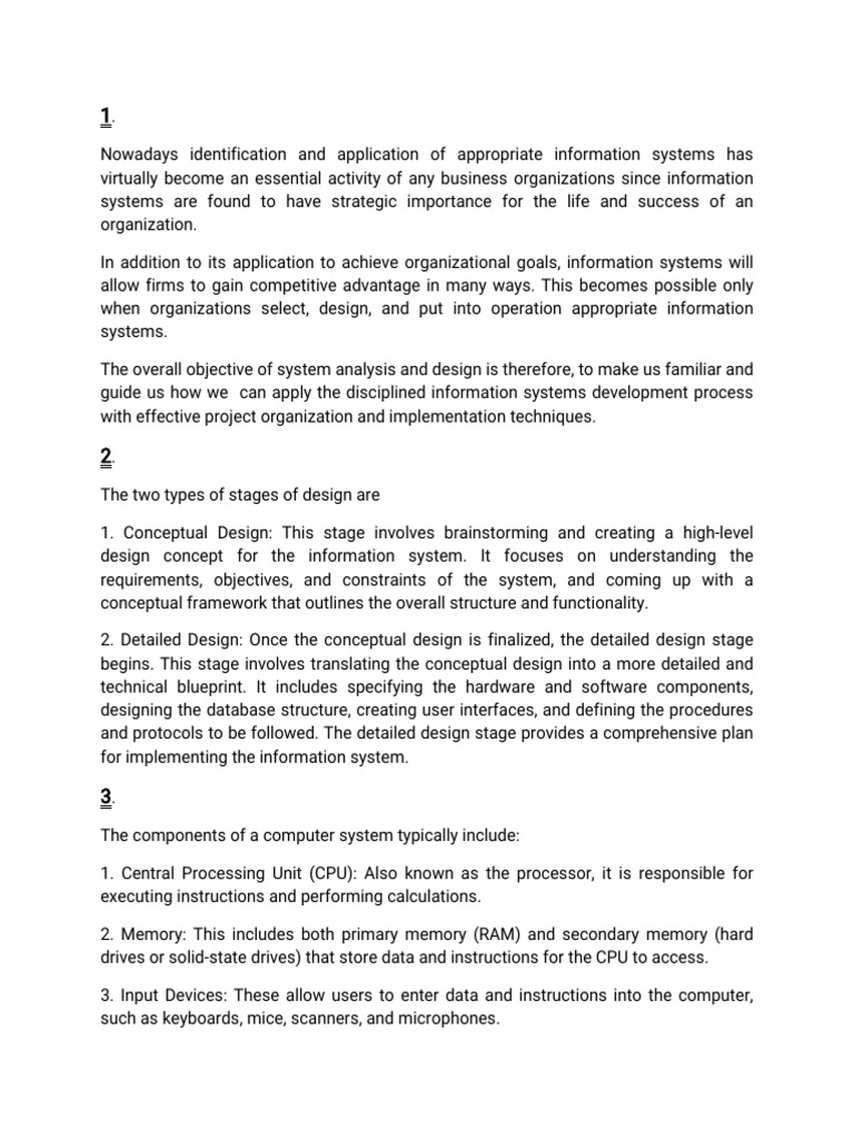 System Analysis | PDF