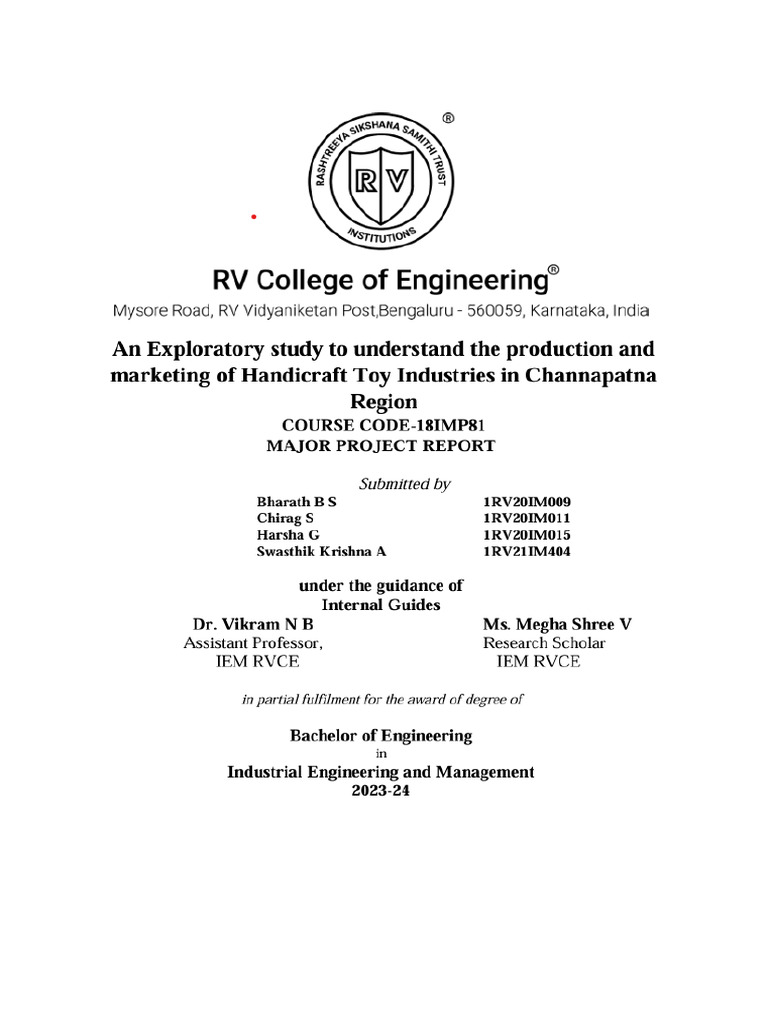 Major Project Report Pdf Marketing Toys