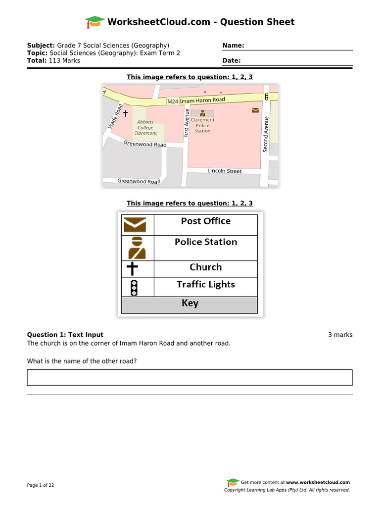 g7 Geography Term 2 Exam | PDF | Earthquakes | Tectonics