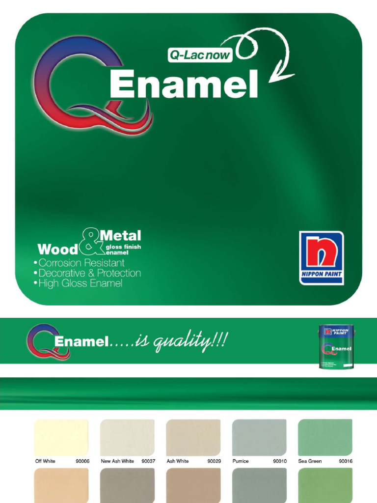 Q Enamel Shade Card - Compressed | PDF