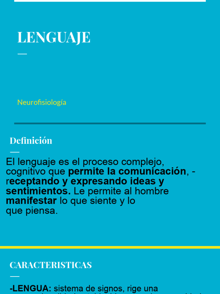 LENGUAJE | PDF | Palabra | Gramática
