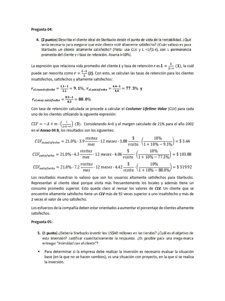 Caso 01 - Starbucks - LVP - P04-P05 - v02 | PDF | Economias