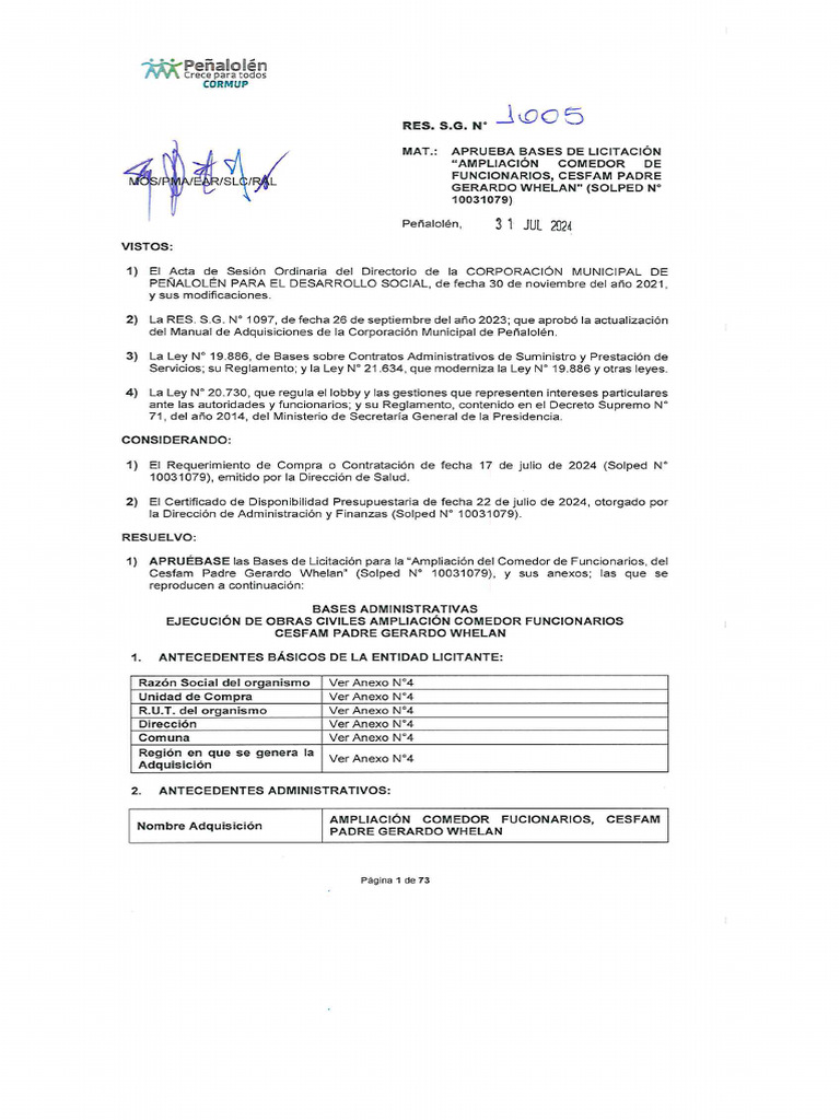 Res 1005 Solped 10031079 | PDF