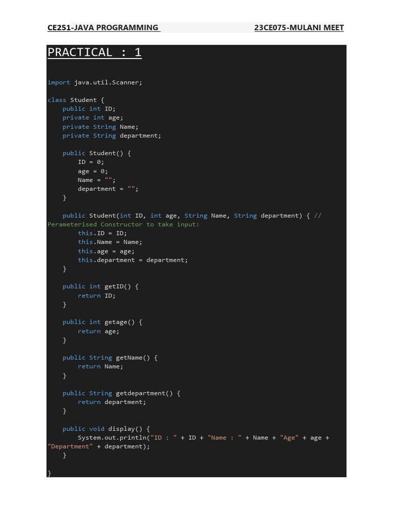 Java File Pdf Constructor Object Oriented Programming Programming 