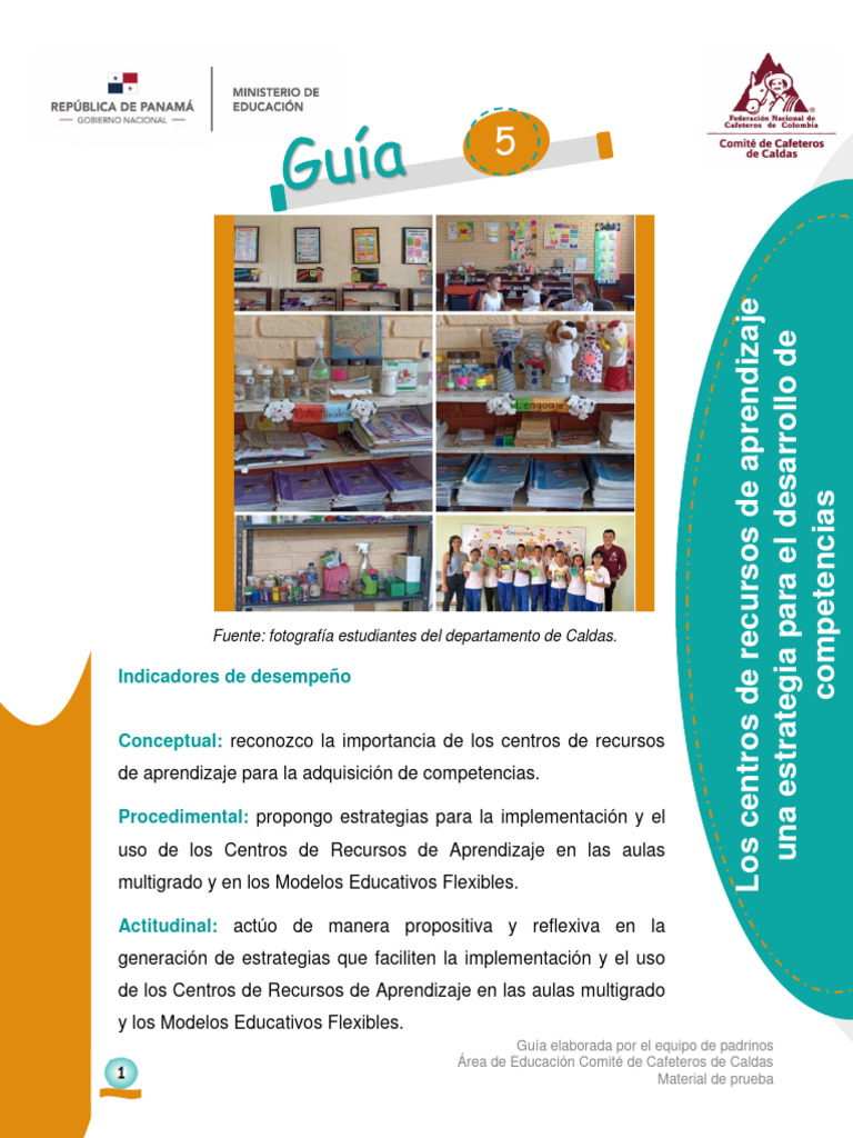 Estrategias para Centros de Aprendizaje | PDF | Aprendizaje | Ciencia ...