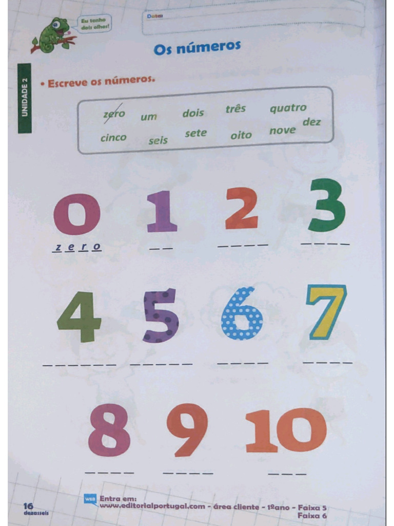 Numeros e Cores | PDF