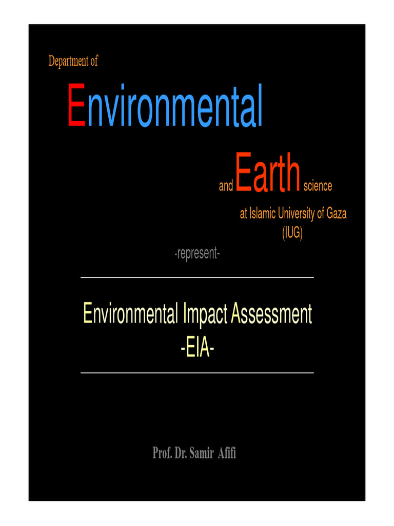 EIA Tools and Techniques Overview | PDF | Geographic Information System ...