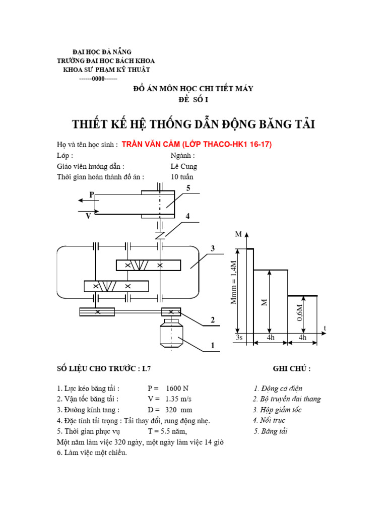 De Do An Lop Thaco HK1 16-17 | PDF