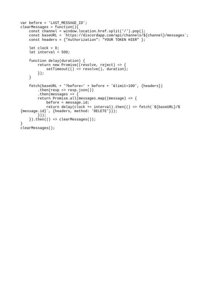 Variable Console | PDF