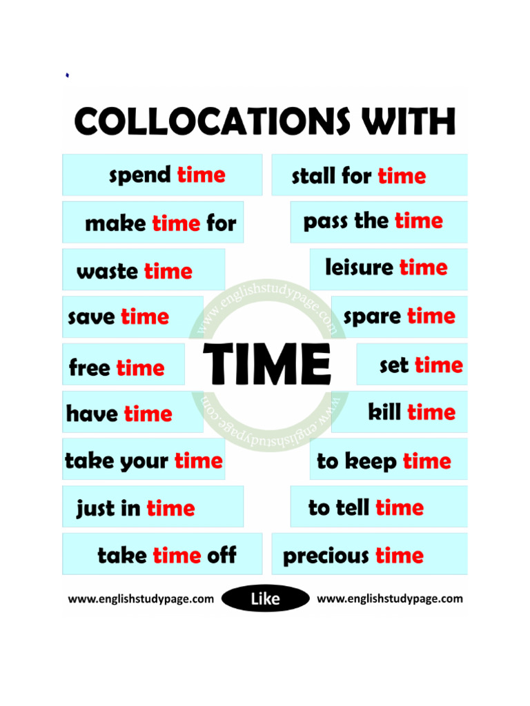 Collocation With Time | PDF | Self-Improvement