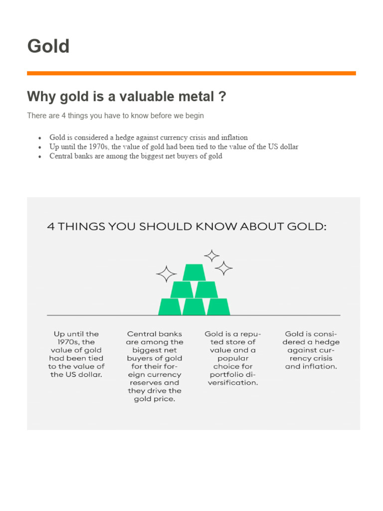 Gold | PDF | Gold | Economies