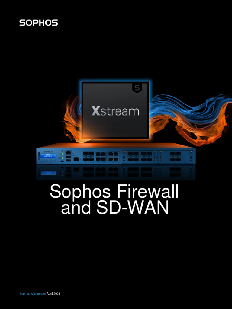 Sophos Firewall SD Wan Brief | PDF | Virtual Private Network | Routing
