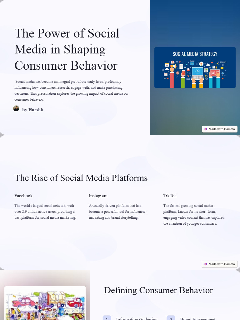 Social Media's Impact on Consumers | PDF | Popular Culture & Media ...