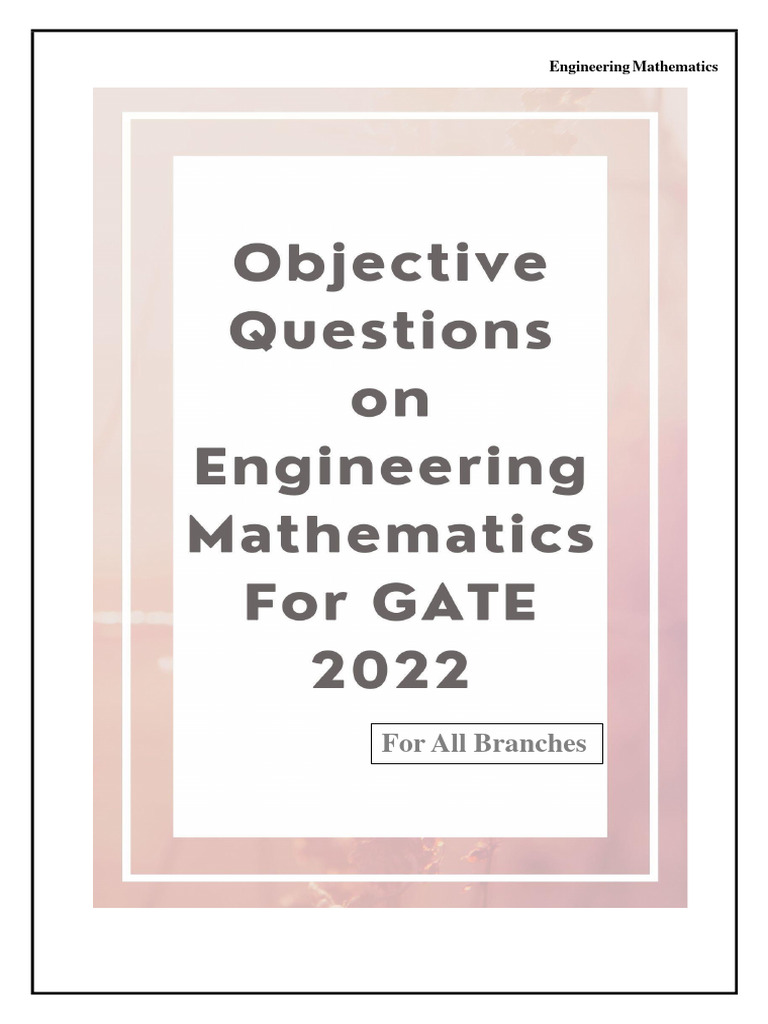 Maths Complete | PDF | Eigenvalues And Eigenvectors | Matrix (Mathematics)
