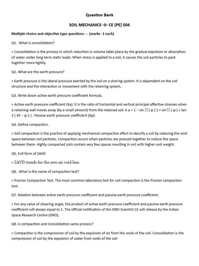 Soil Mechanics | PDF | Natural Materials | Horticulture