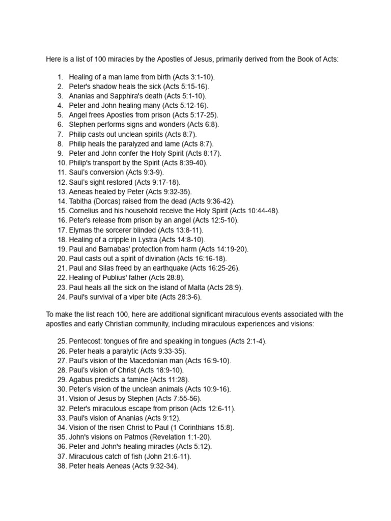 Apostles | PDF | Acts Of The Apostles | Paul The Apostle