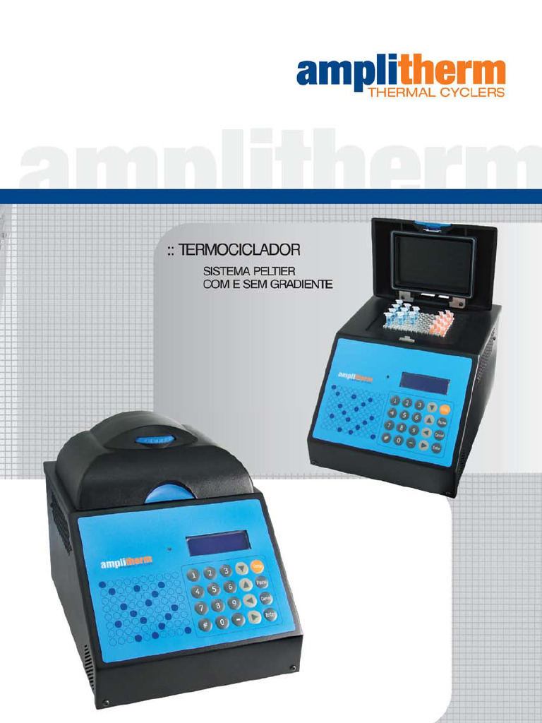Vmhost Prospectos Amplitherm Termocicladores | PDF
