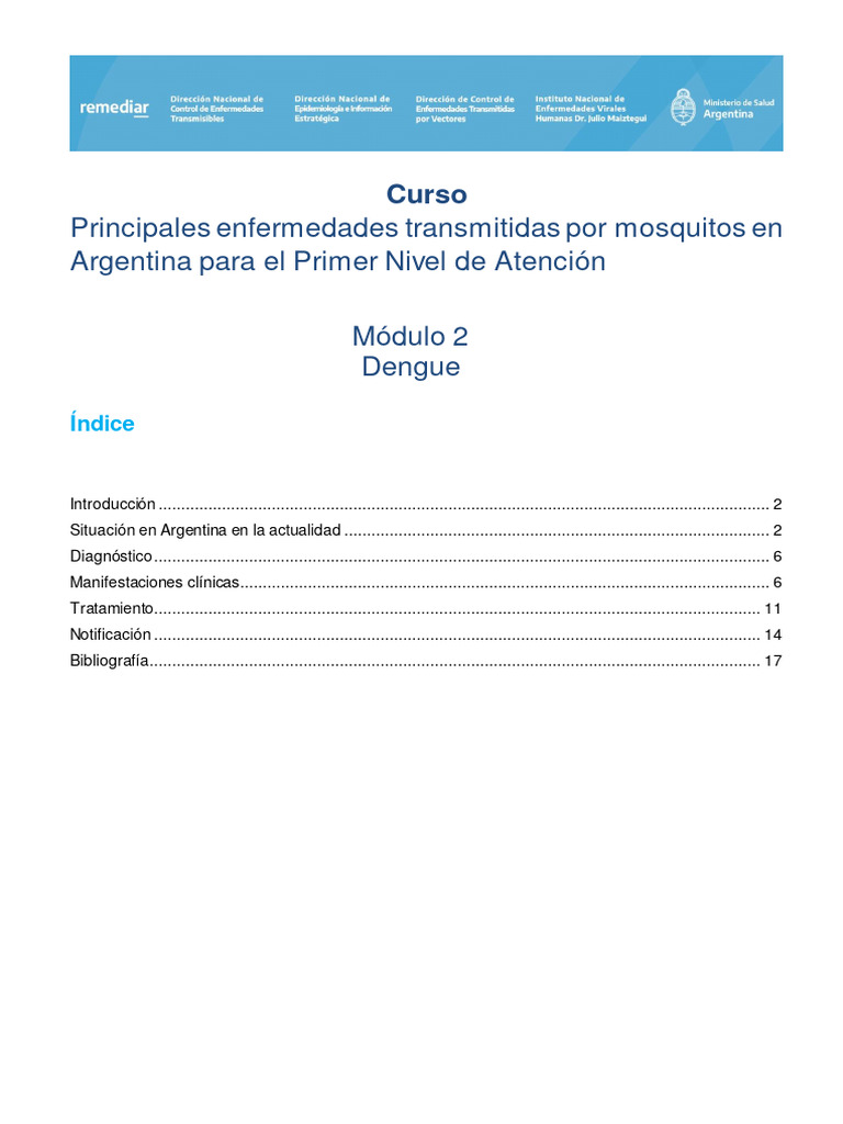 2 Modulo - DENGUE PVS | PDF | Virus | Enfermedades y trastornos