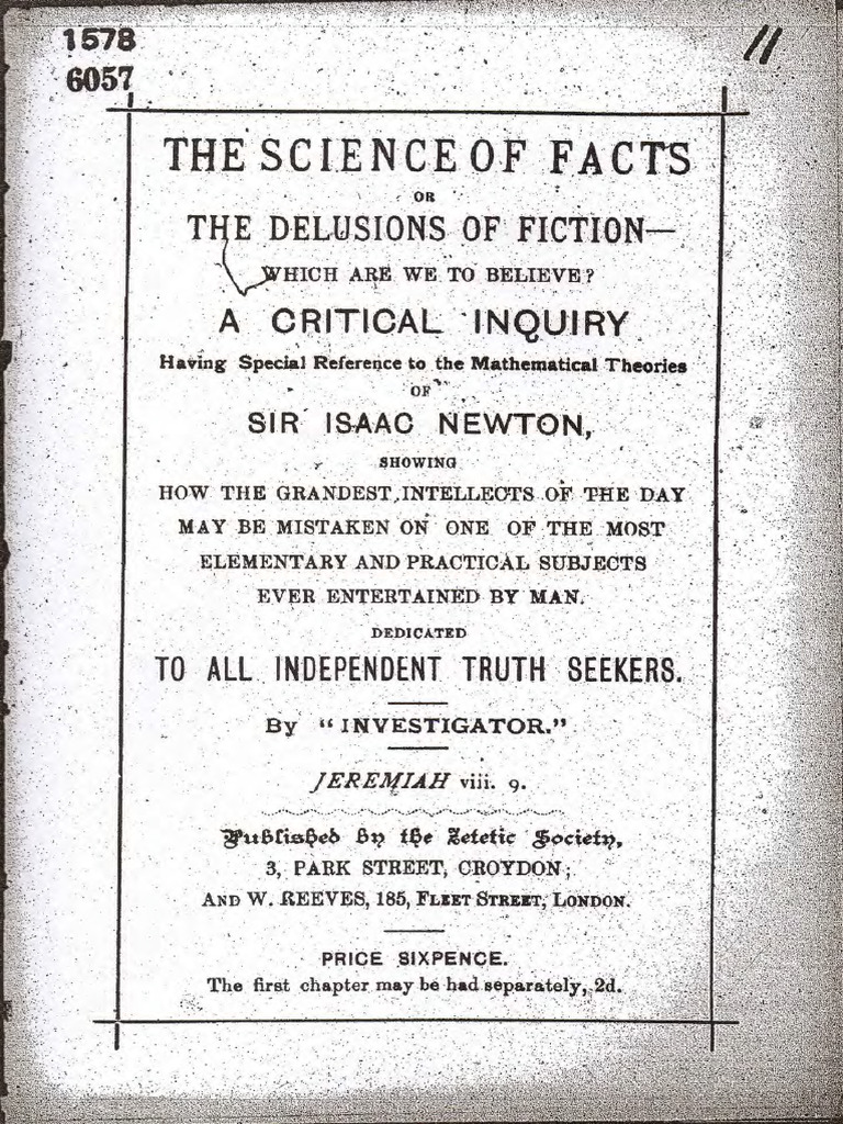 Newtonian System | PDF