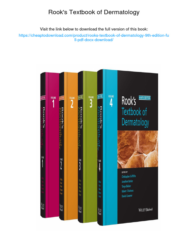 Rook's Textbook of Dermatology. 9th Edition. ISBN 9781118441190, 978 ...