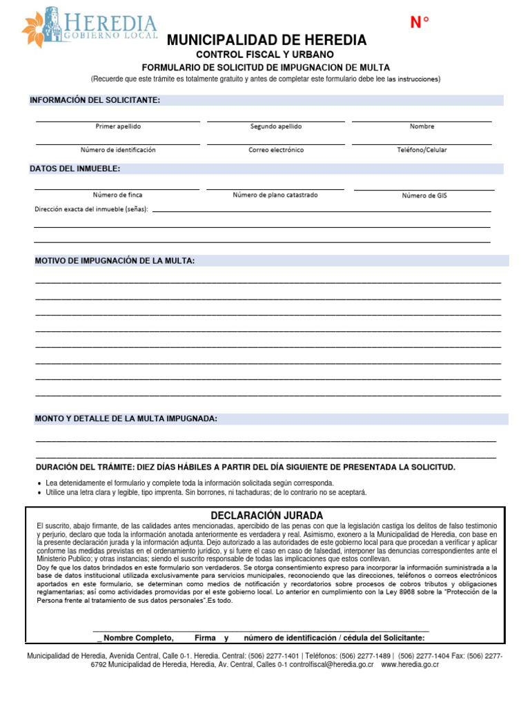 formulario_de_revision_de_multas_2022 | PDF | Multa (pena) | Gobierno