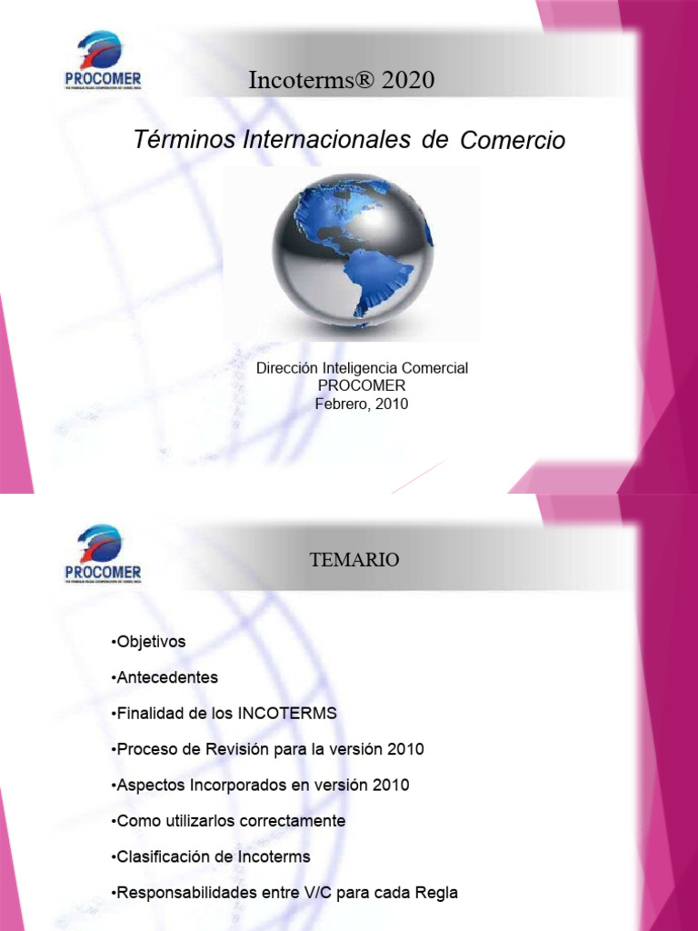 Incoterms 2 | PDF | Business | El comercio internacional