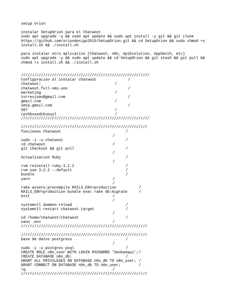 Setup Orion | PDF | Security Engineering | Unix Software