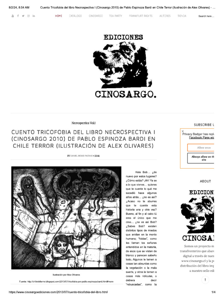 Tricofobia | PDF