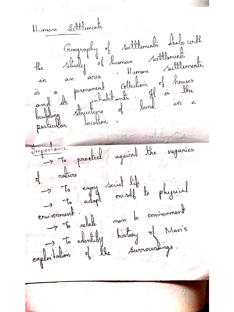 S4 Geography Unit 5 | PDF