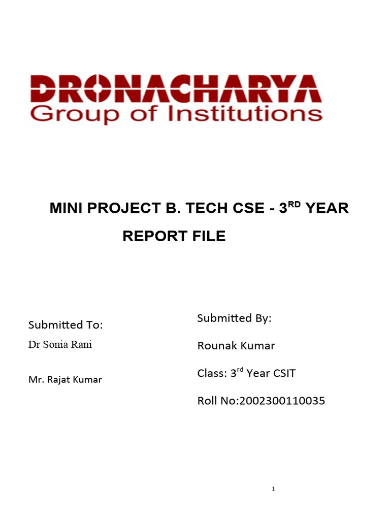 Rounak | PDF | Html | World Wide Web