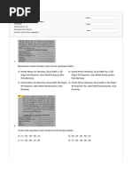 Soal Bahasa Indonesia Kelas 6 Tema 5 - Formulir | PDF