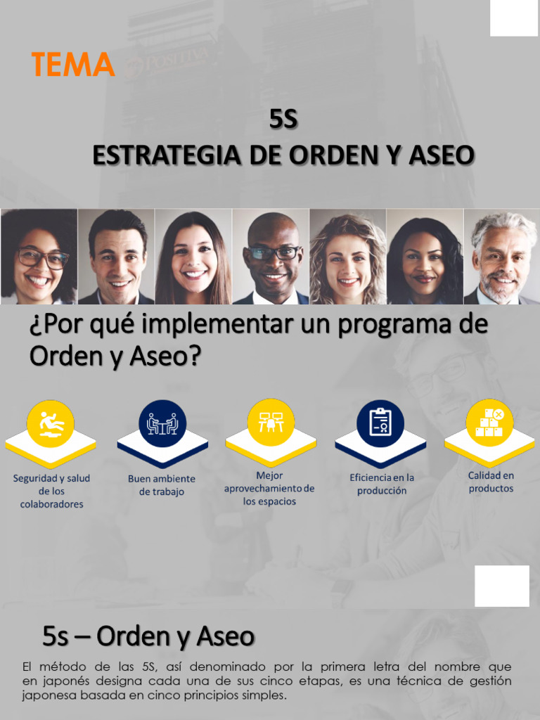Capacitación 5S Orden y Aseo | PDF | Crecimiento personal y profesional