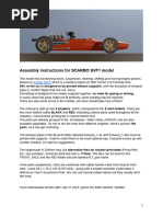 Supercharged V8 From Cardboard | PDF | Piston | Throttle