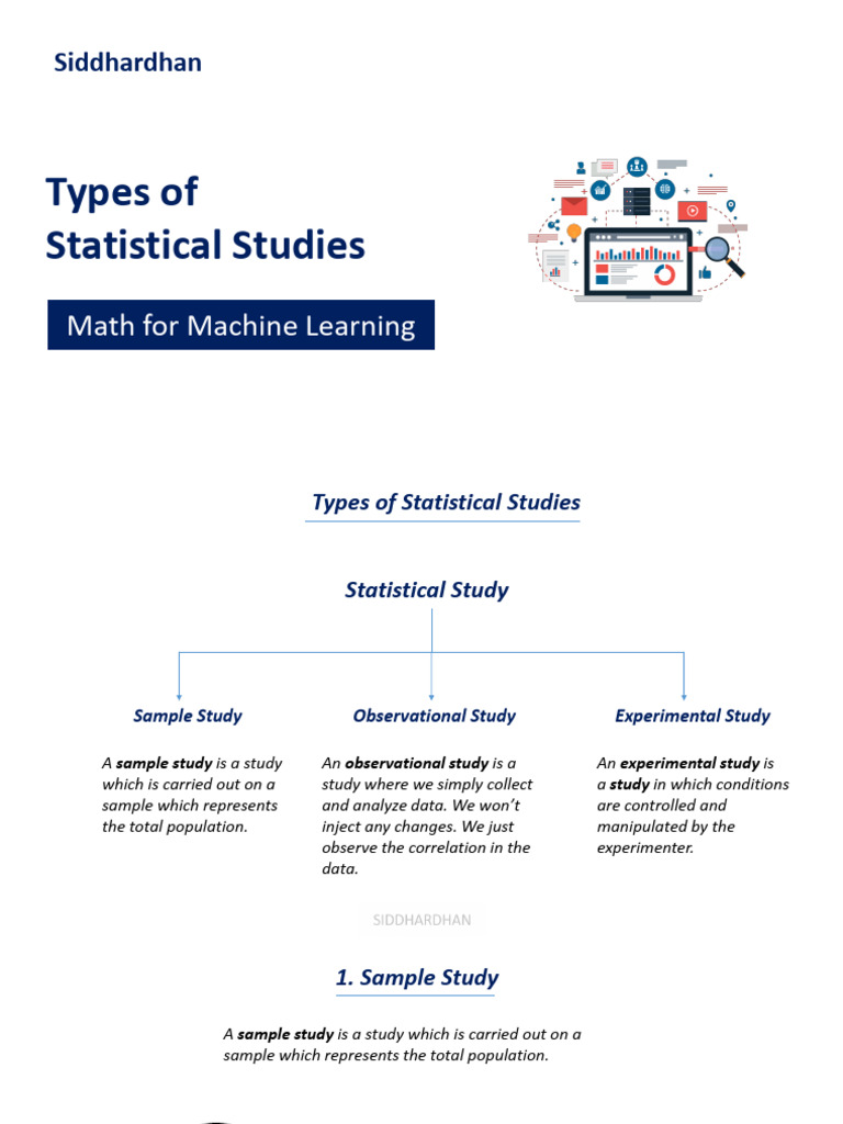 5.2.4. Types of Statistical Studies | PDF | Wellness
