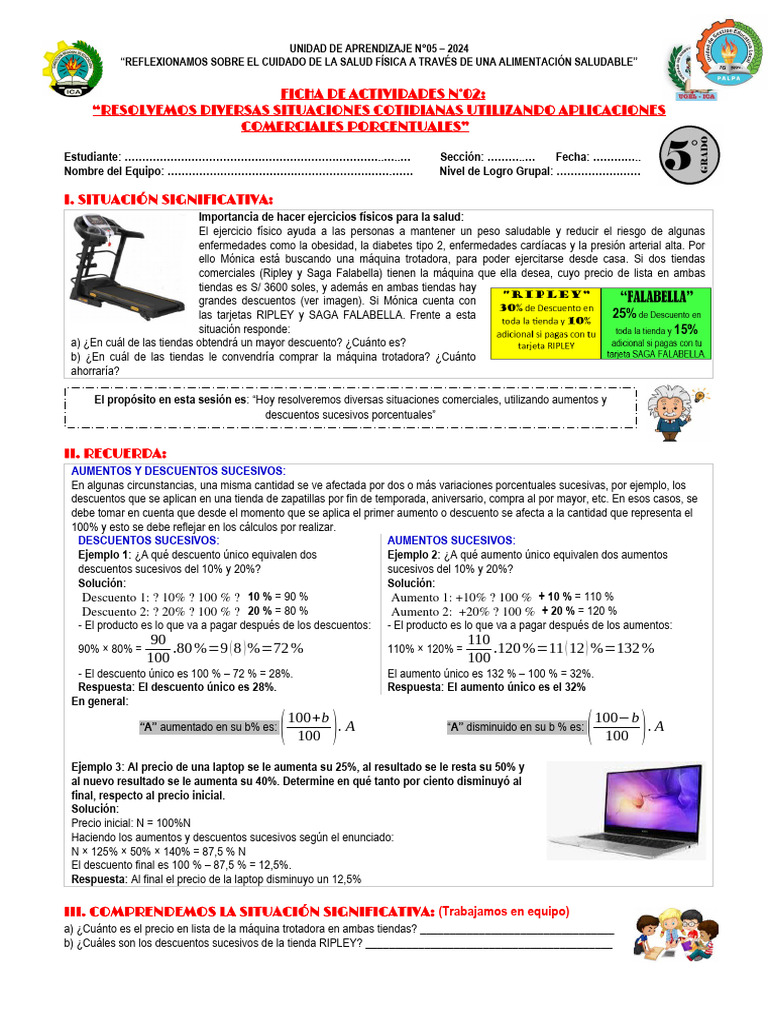 Ficha 2 5to Ua5 2024 Pdf